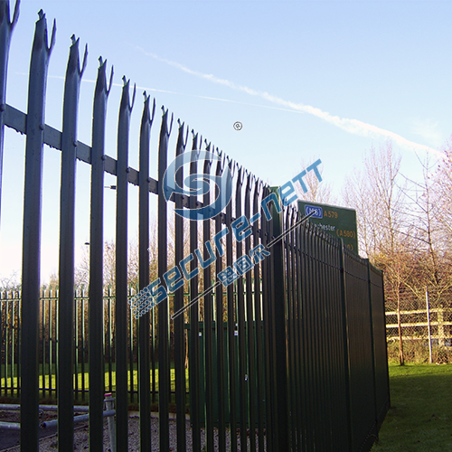 Steel Iron Palisade Fence Metal Palisade Fencing Panel - Hebei Secure ...
